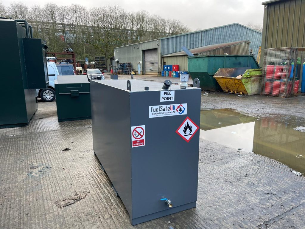 2500 Litre Generator Feed Tank - Fuel Safe UK