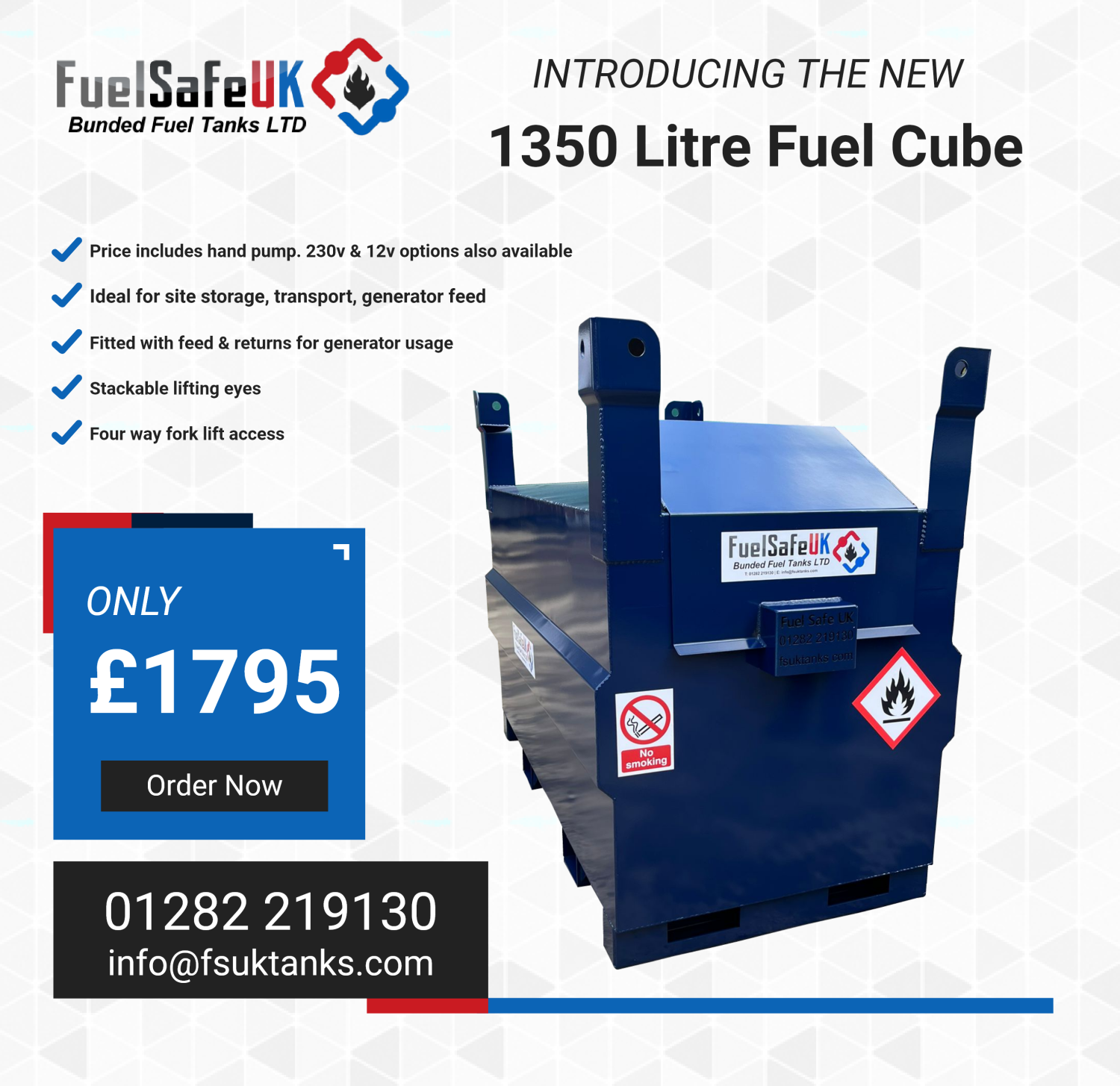 Bunded Fuel Tanks | Bunded Fuel Storage | Fuel Safe UK